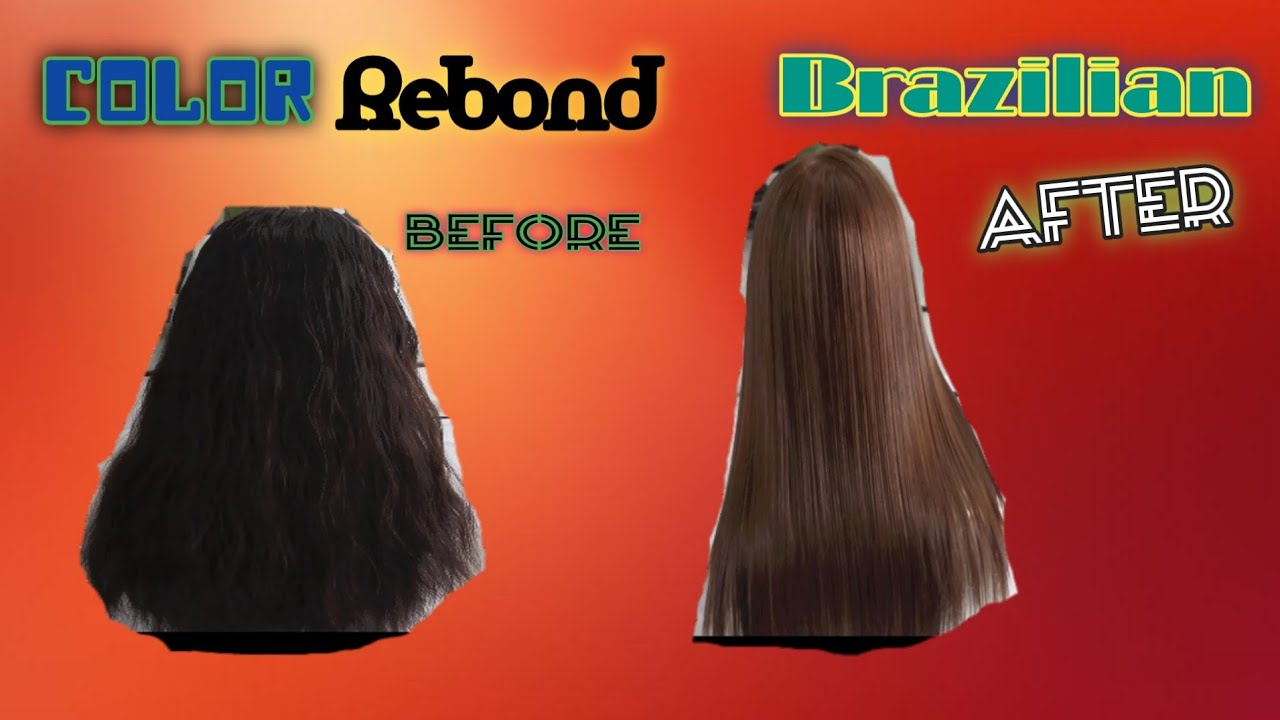Color REBOND Brazilian - YouTube
