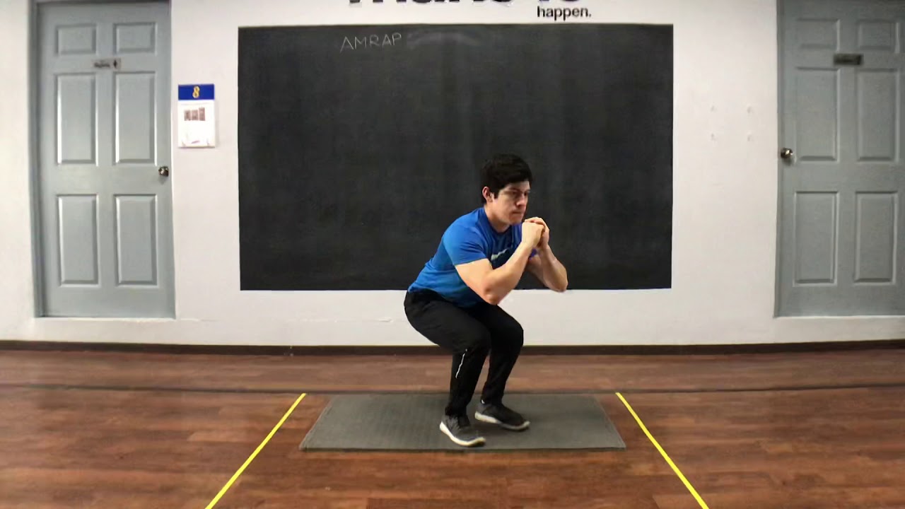 Squat jacks - YouTube