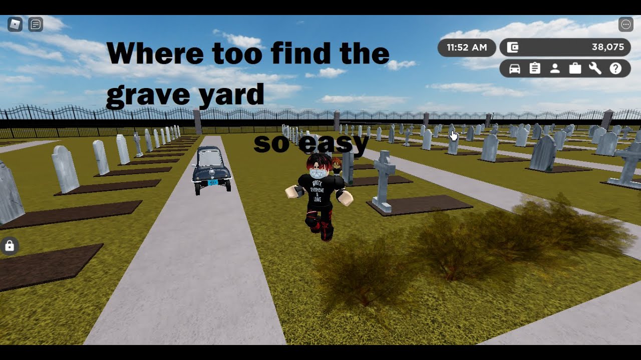 Roblox Greenville (where too find the graveyard) - YouTube