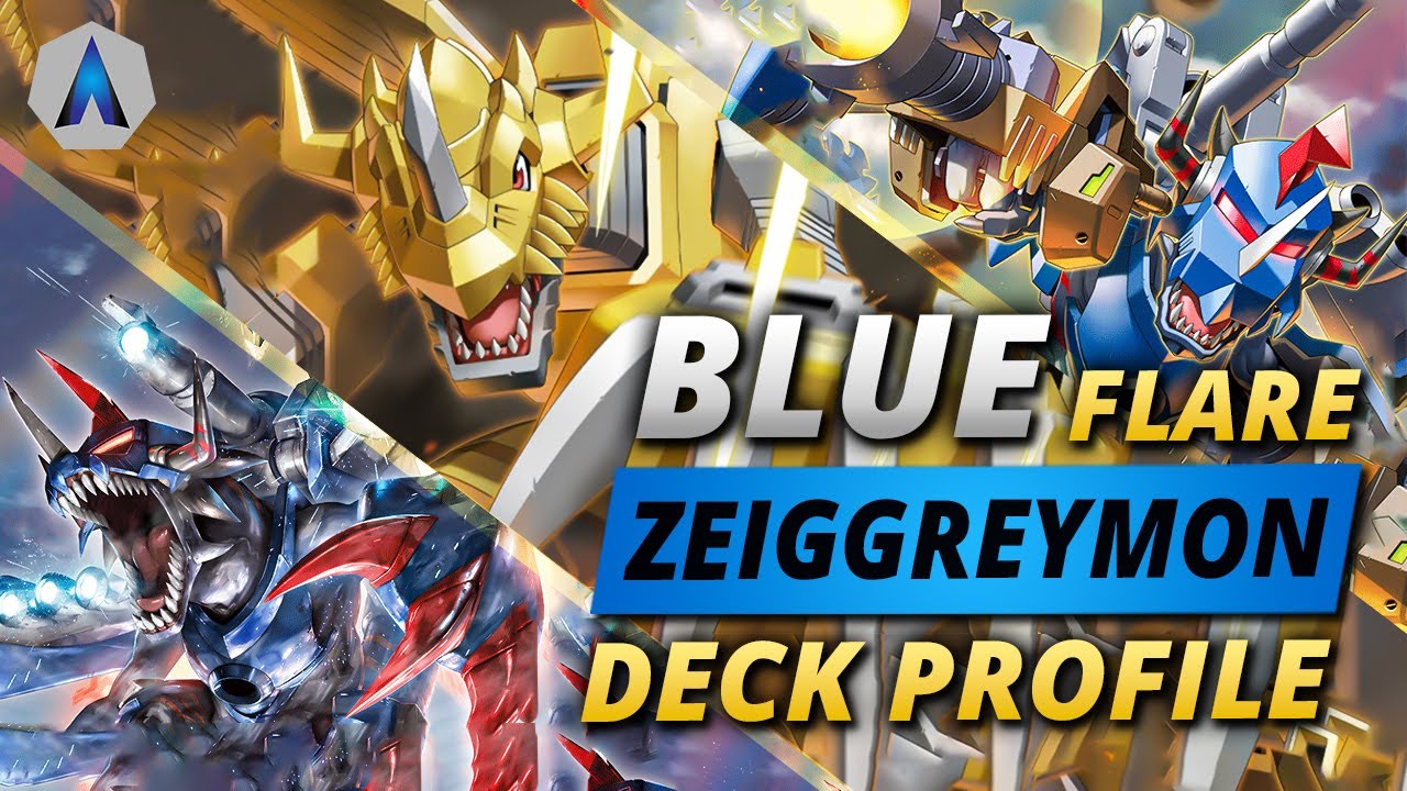 OTK!!! Blue Flare ZeigGreymon Deck Profile & Combo Guide | Digimon Card ...