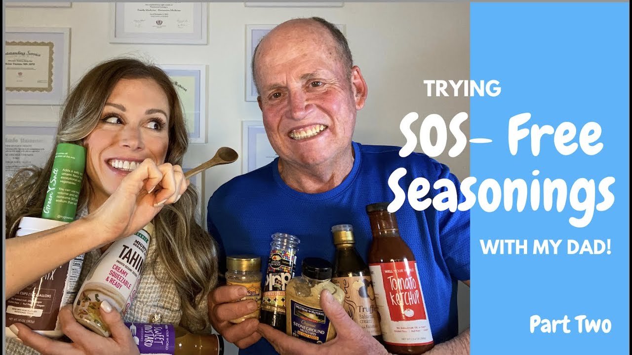 Trying SOS-free (salt, oil and sugar free) seasonings and sauces with ...