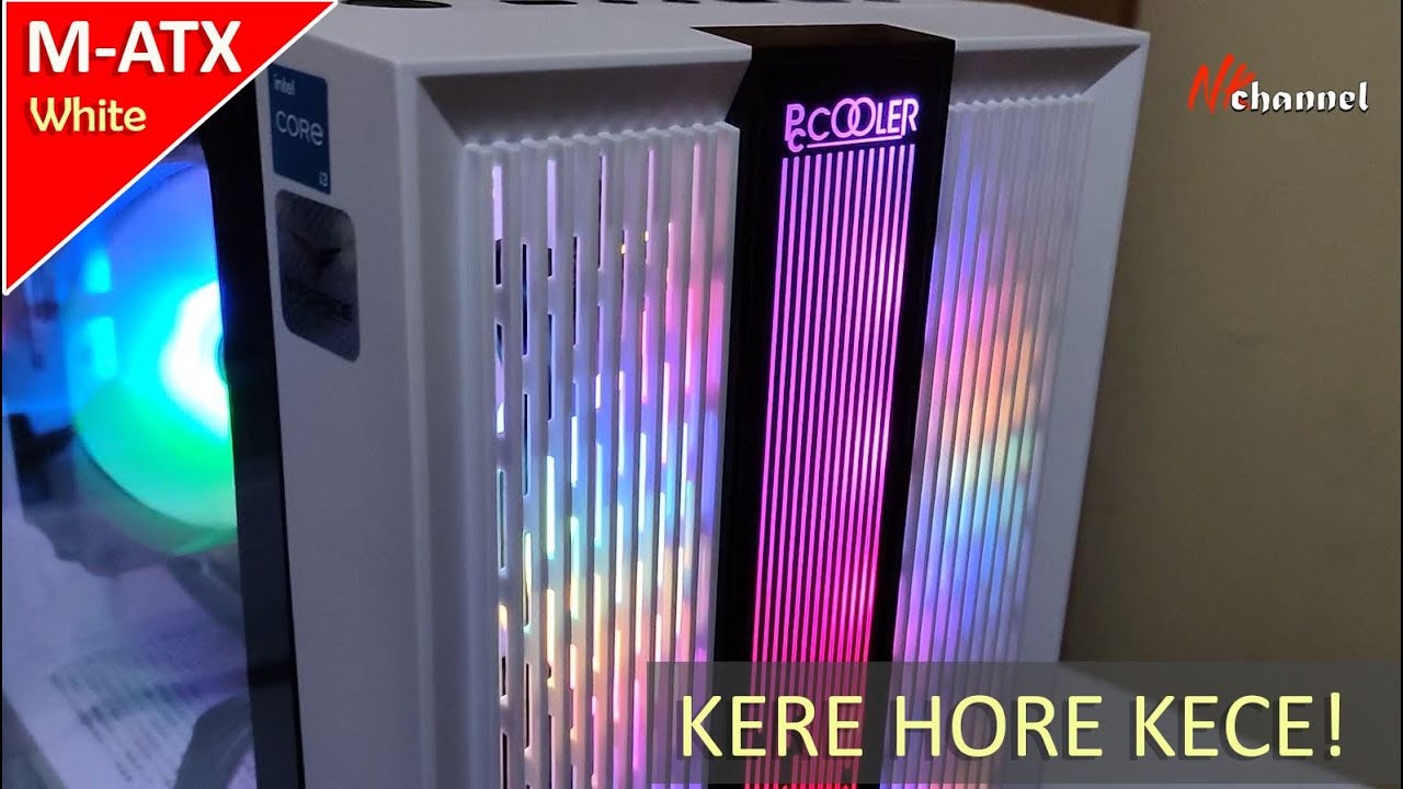 Casing PC Putih 300 Ribuan | Udah pake engsel dan udah RGB lagi ...