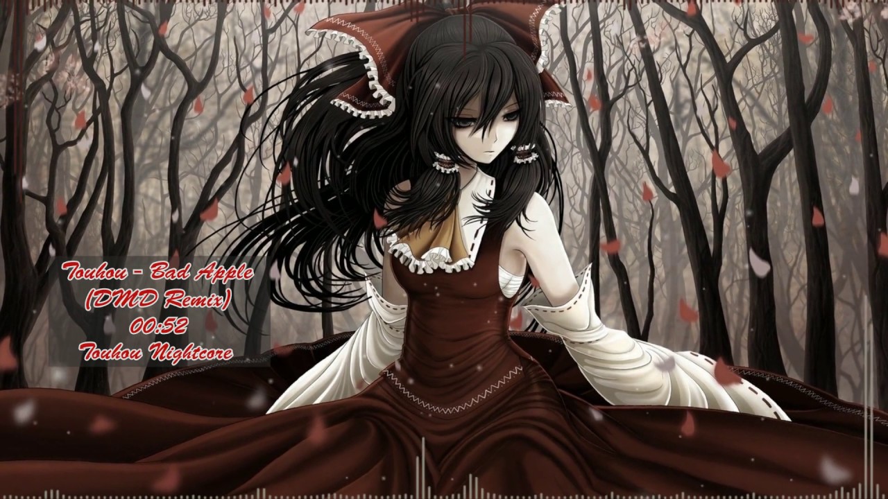 Nightcore Touhou - Bad Apple (DMD Remix) - YouTube