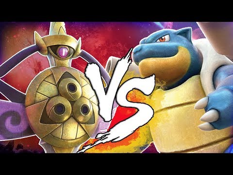Pokken Tournament DLC Blastoise vs Aegislash - YouTube