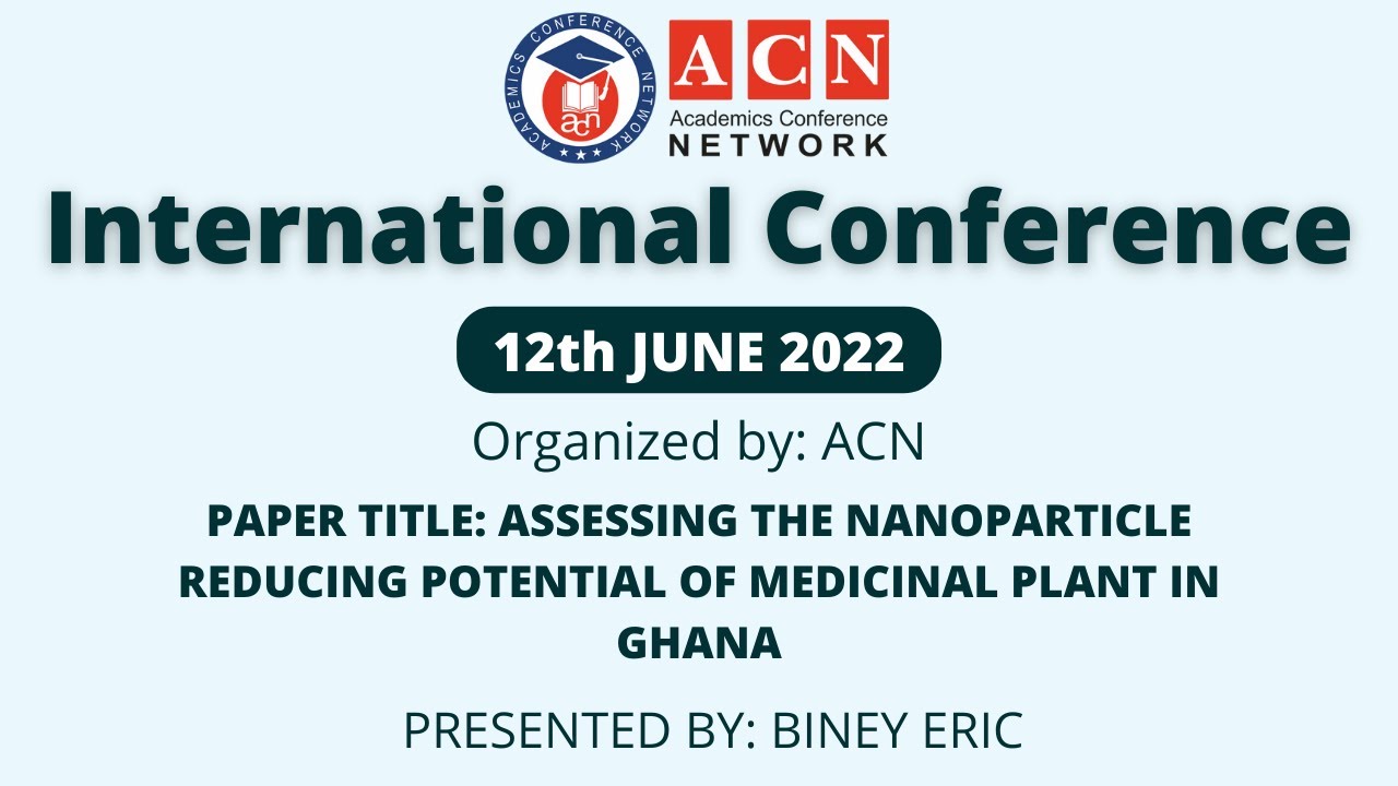 International Virtual Conference, 12th June 2022 | ACN - YouTube