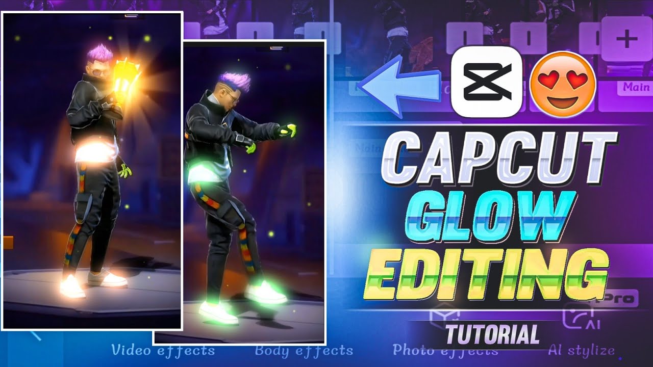 Capcut Glow Editing Tutorial || Any Colour Glow Edit Tutorial Ff || Capcut Video Edit - Sagar ...