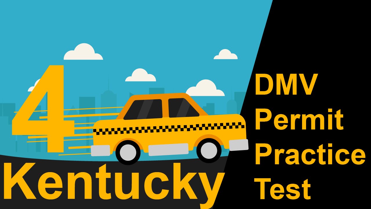 Kentucky DMV Permit Practice Test 4 - 2018 - YouTube