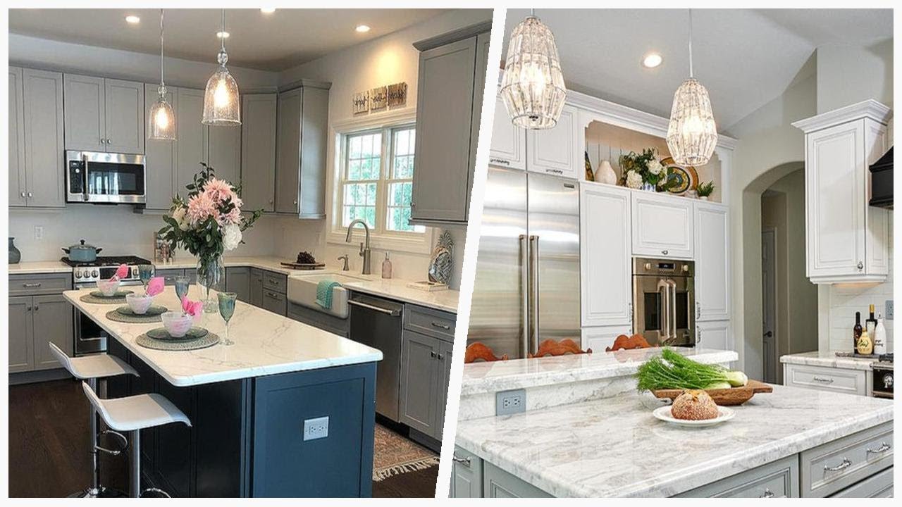 75 Mid-sized Kitchen With Yellow Countertops Design Ideas You'll Love ...