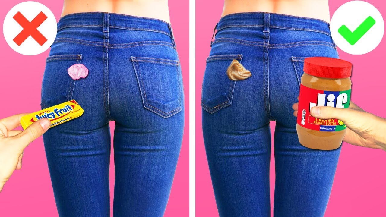 15 CLOTHING HACKS FOR EMBARRASSING MOMENTS - YouTube