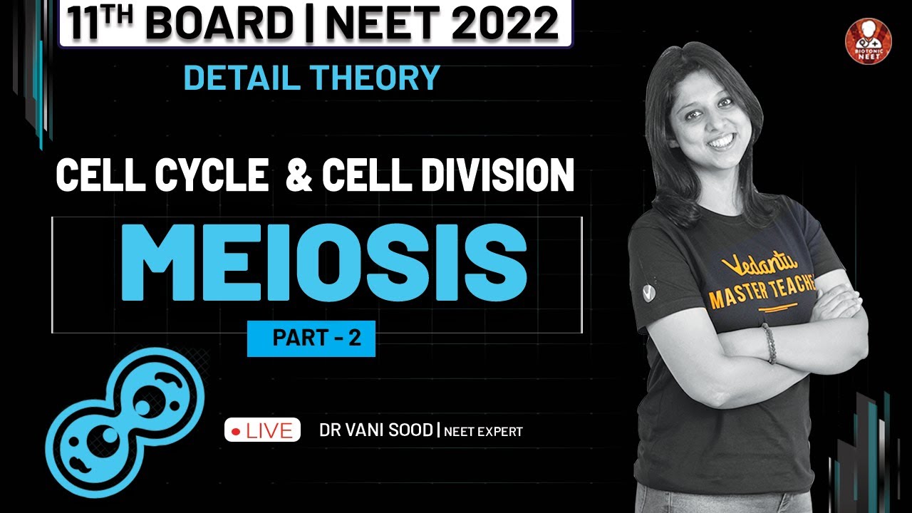 Cell Cycle & Cell Division-02 | Meiosis | Detail Theory | Class 11 ...