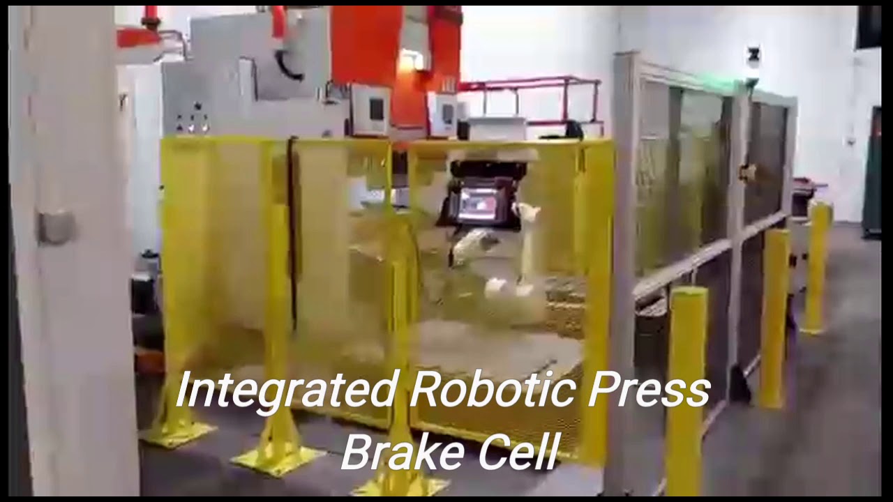 ROBO-SEATER 66Tx4 Robotic Press Brake Cell - YouTube