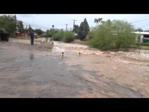 Flash Flooding in Tucson on Sept. 8 - YouTube