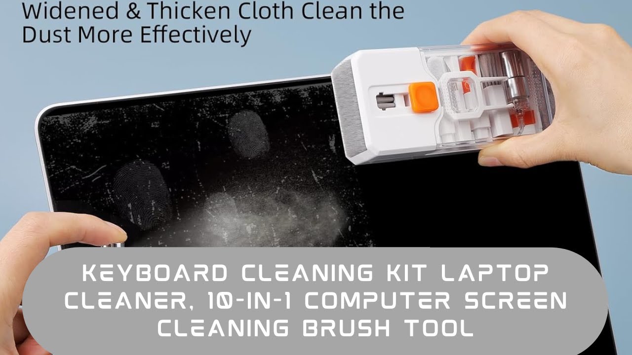 Keyboard Cleaning Kit Laptop Cleaner, 10-in-1 Computer Screen Cleaning ...