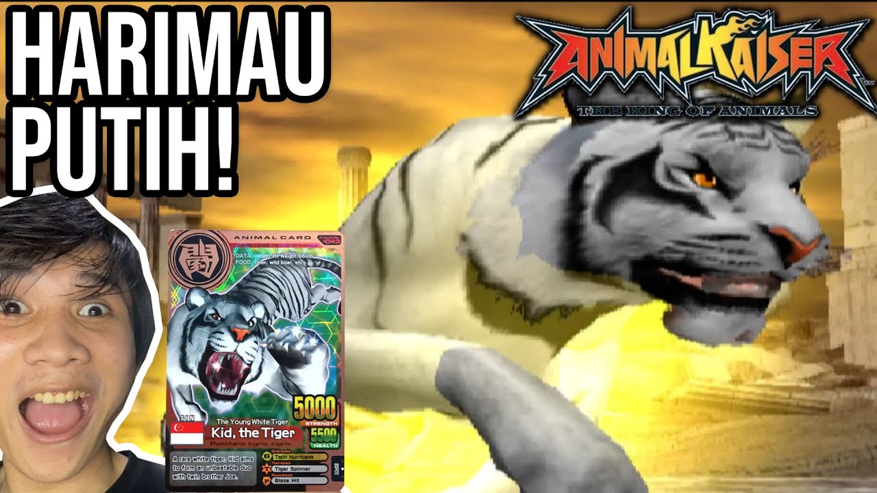 COBAIN KID THE TIGER HARIMAU PUTIH ANIMAL KAISER KOMPUTER EMULATOR ...