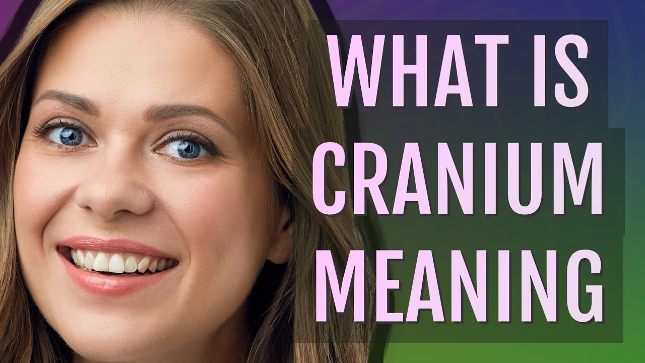 Cranium | meaning of Cranium - YouTube
