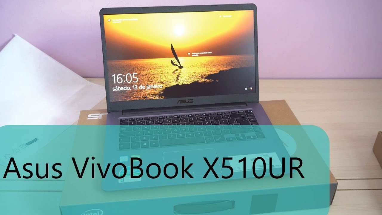 Asus VivoBook X510UR - Unboxing - YouTube