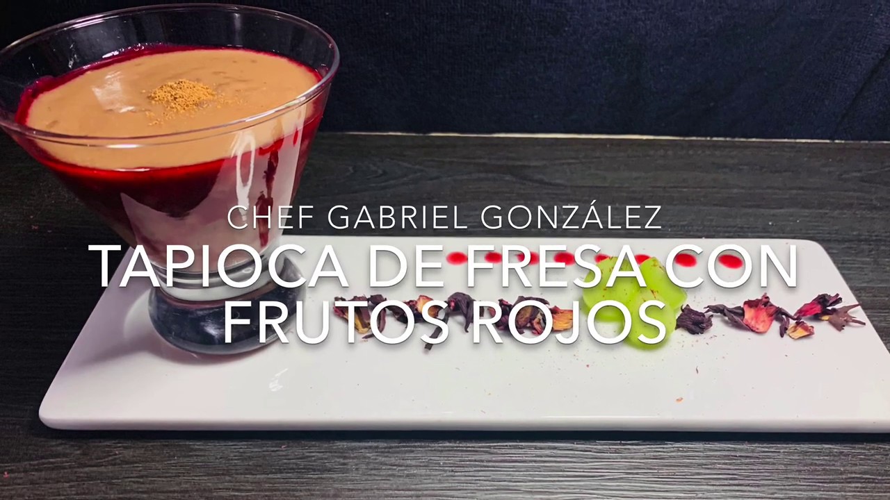 Tapioca de Fresa - YouTube