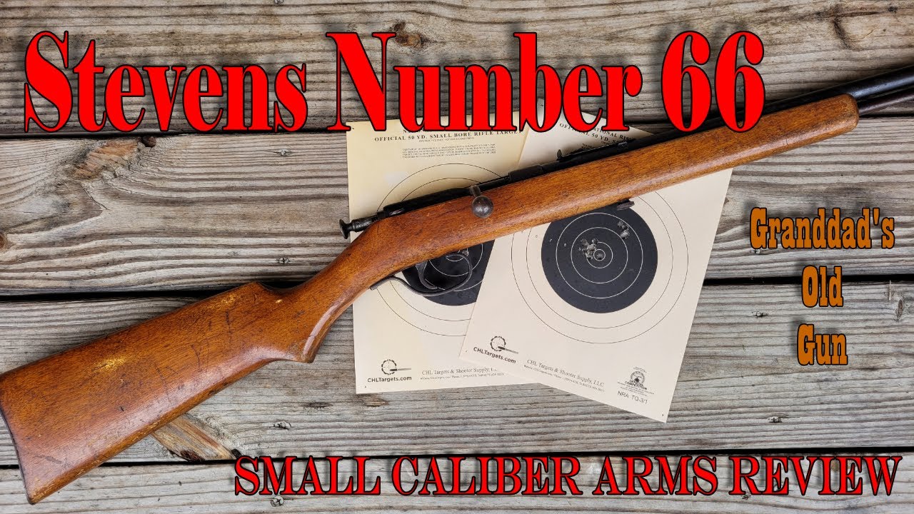 Stevens No 66 | Granddads old Bolt Action 22 - YouTube