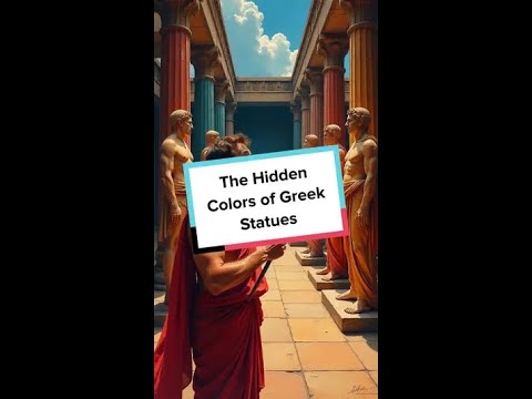 The Hidden Colors of Greek Statues - YouTube