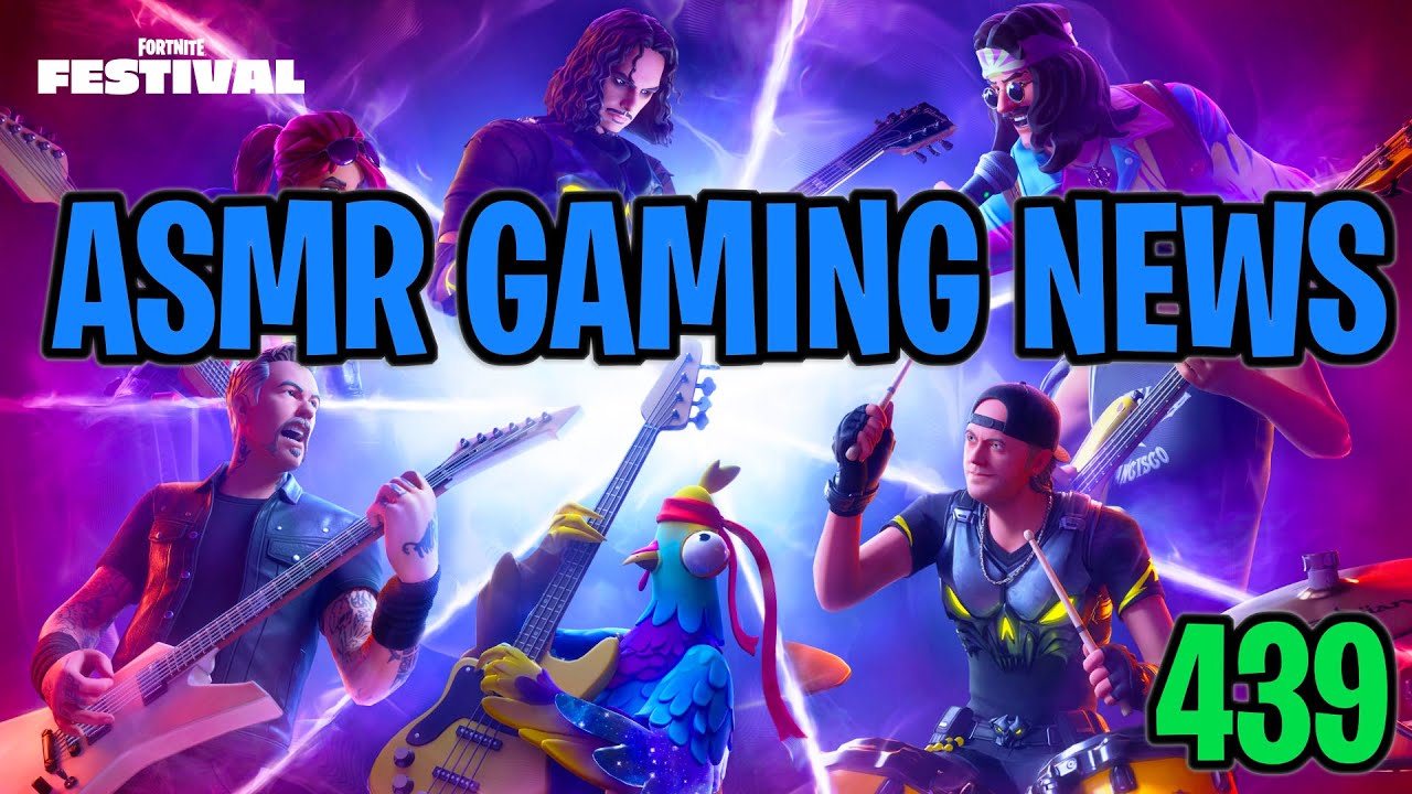 ASMR Gaming News Fortnite Metallica! Black Ops 6! Doom Dark Ages, Gears ...