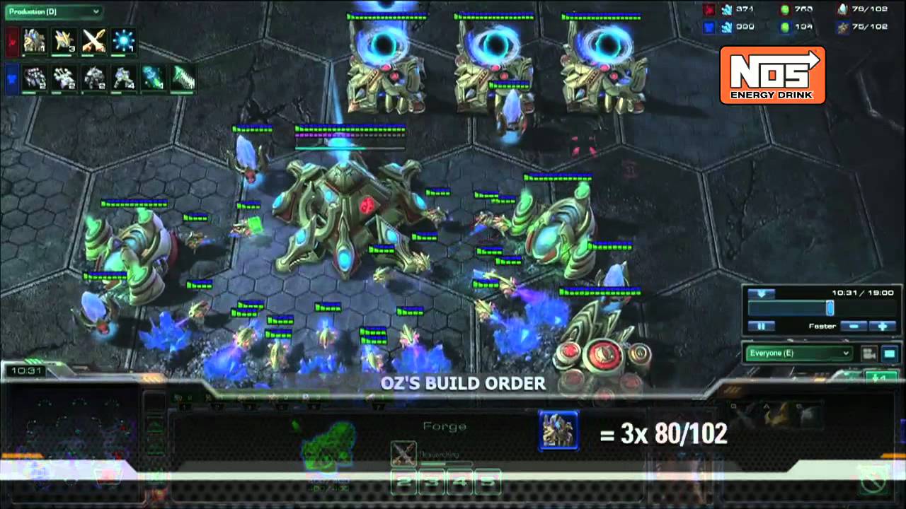 NOS Pro Performance Tip #24 - Oz's Protoss Build - (Starcraft 2 Tip ...