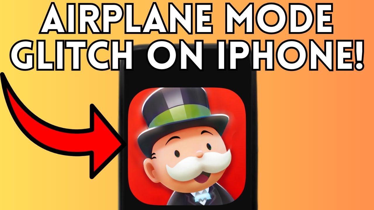 NEW! MONOPOLY GO AIRPLANE MODE GLITCH ON IPHONE (WORKING GUIDE) 2025 ...