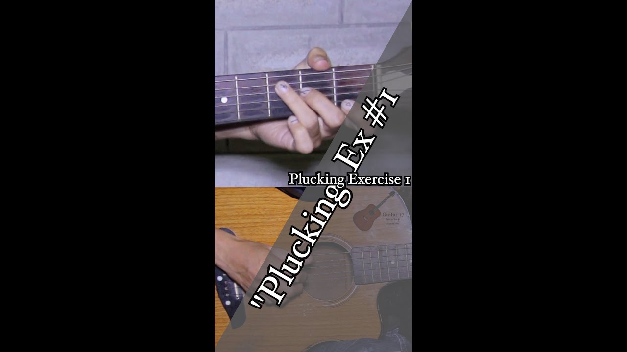 Plucking Exercise #1 - YouTube