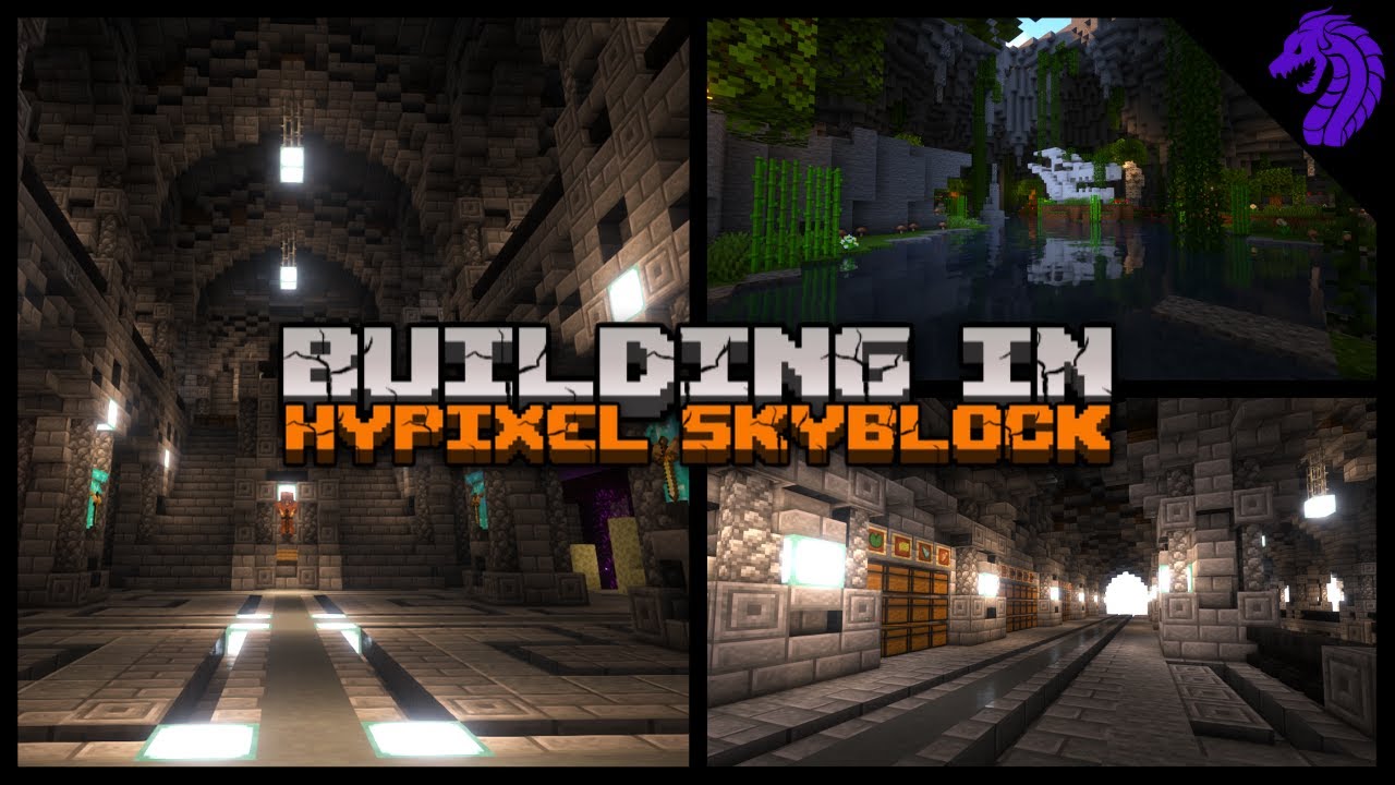 Being a Builder on Hypixel Skyblock - YouTube