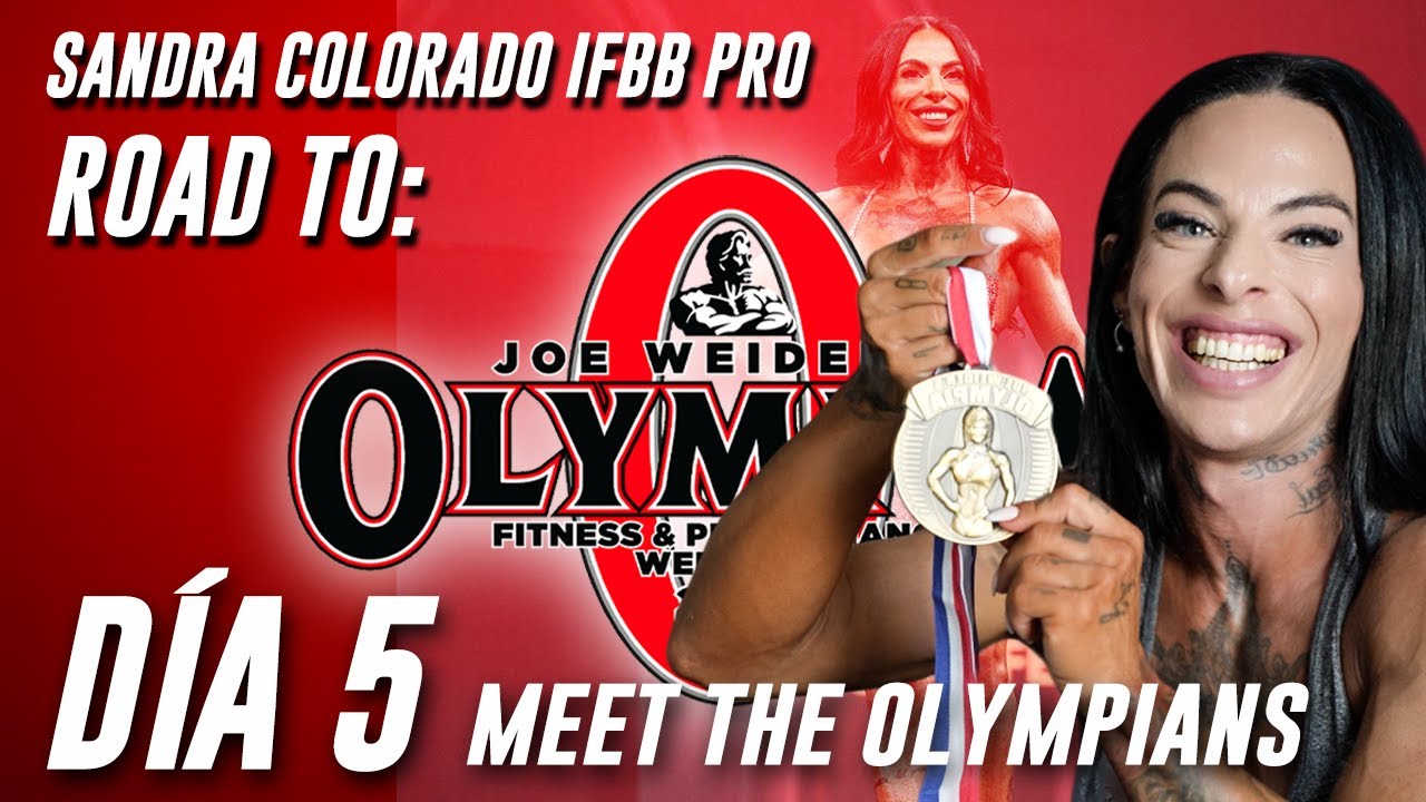 ROAD TO MR. OLYMPIA - DÍA 5 - RECOGIDA DE DORSAR & MEET THE OLYMPIANS ...