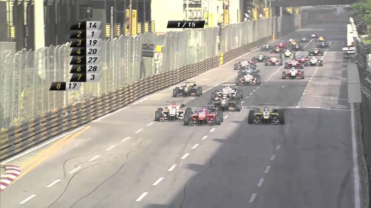 Formula 3 Macau Grand Prix Big Crash - YouTube
