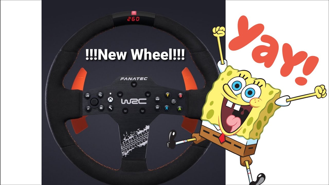 Fanatec CSL Elite WRC Steering Wheel My $0.02 Review - YouTube