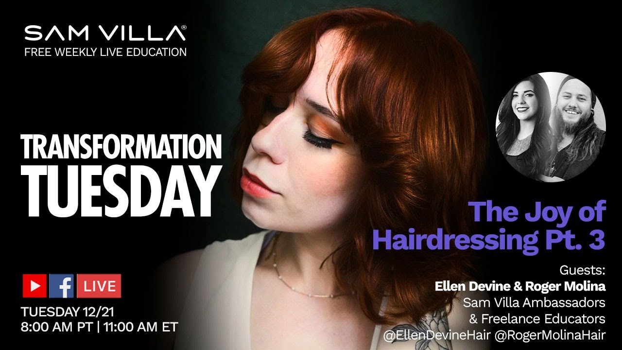 The Joy of Hairdressing Pt. 3 With Ellen Devine & Roger Molina - YouTube