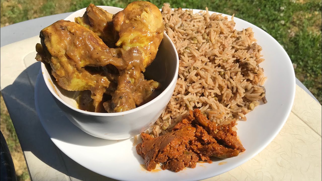 Green gram rice | How to cook a tasty coconut rice mixed with green ...