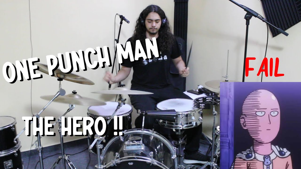 One Punch Man🤜️💢️OST - The Hero!! (Fail) - YouTube