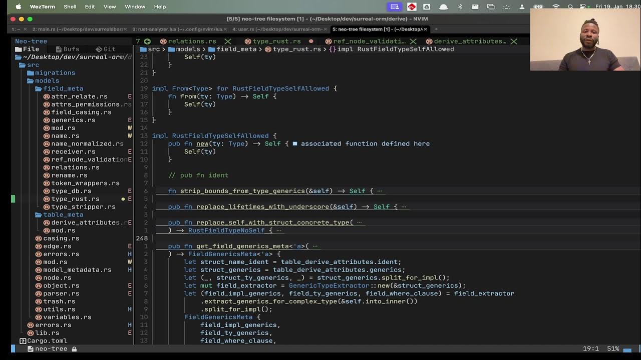 Metaprogramming In Rust Procedural Macros Surreal Orm Refactoring Ep 2 Youtube