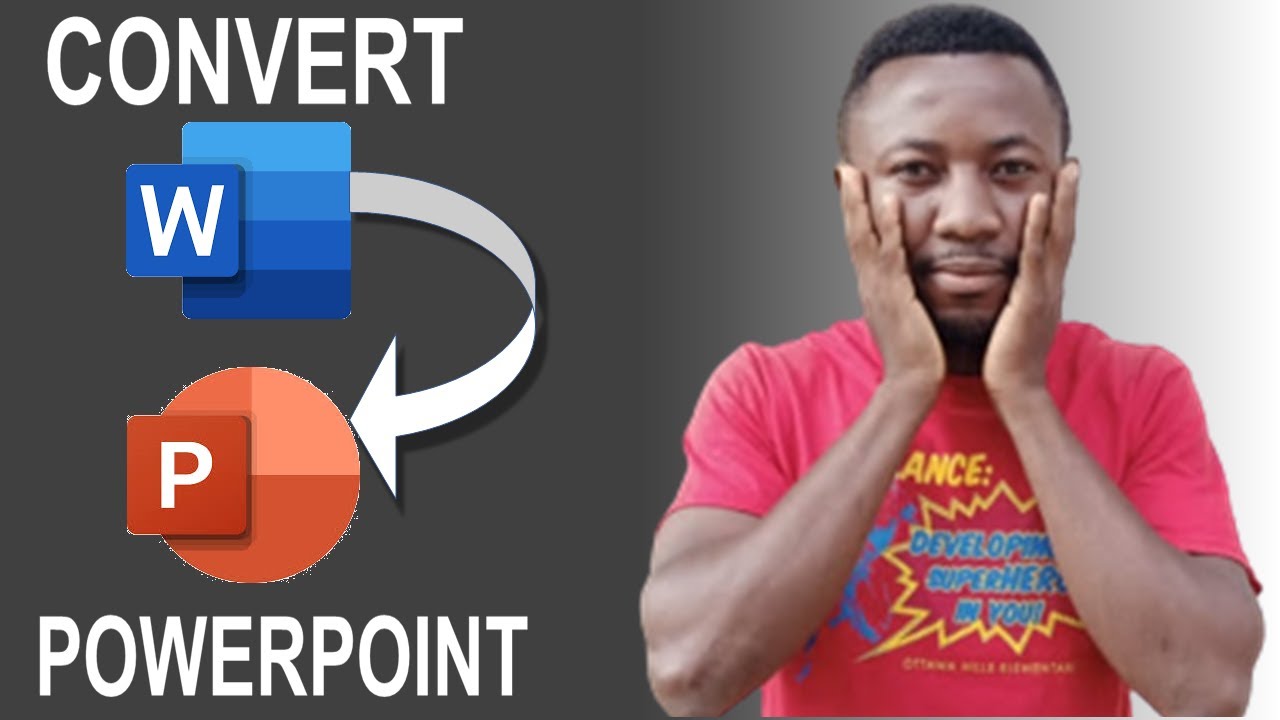 How To Quickly And Easily Convert Word Document Into PowerPoint How To Quickly And Easily Convert Word Document Into PowerPoint