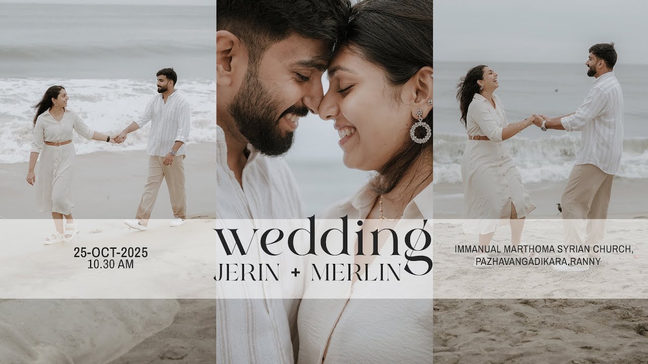 JERIN + MERLIN WEDDING LIVE - YouTube