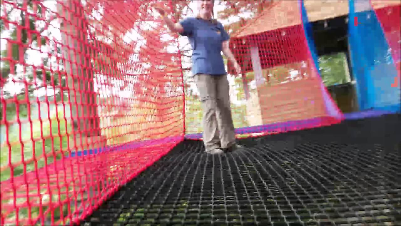 Zipworld Treetop Nets - YouTube