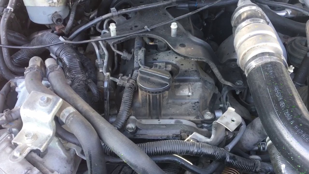a4495 nissan r51 pathfinder 2.5 diesel engine start up - YouTube