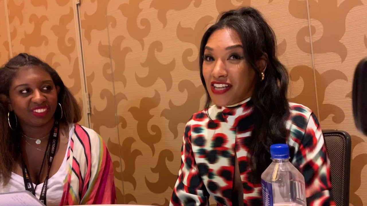 Candice Patton on the Loss of Nora Allen - SDCC 2019 - The Flash Season ...