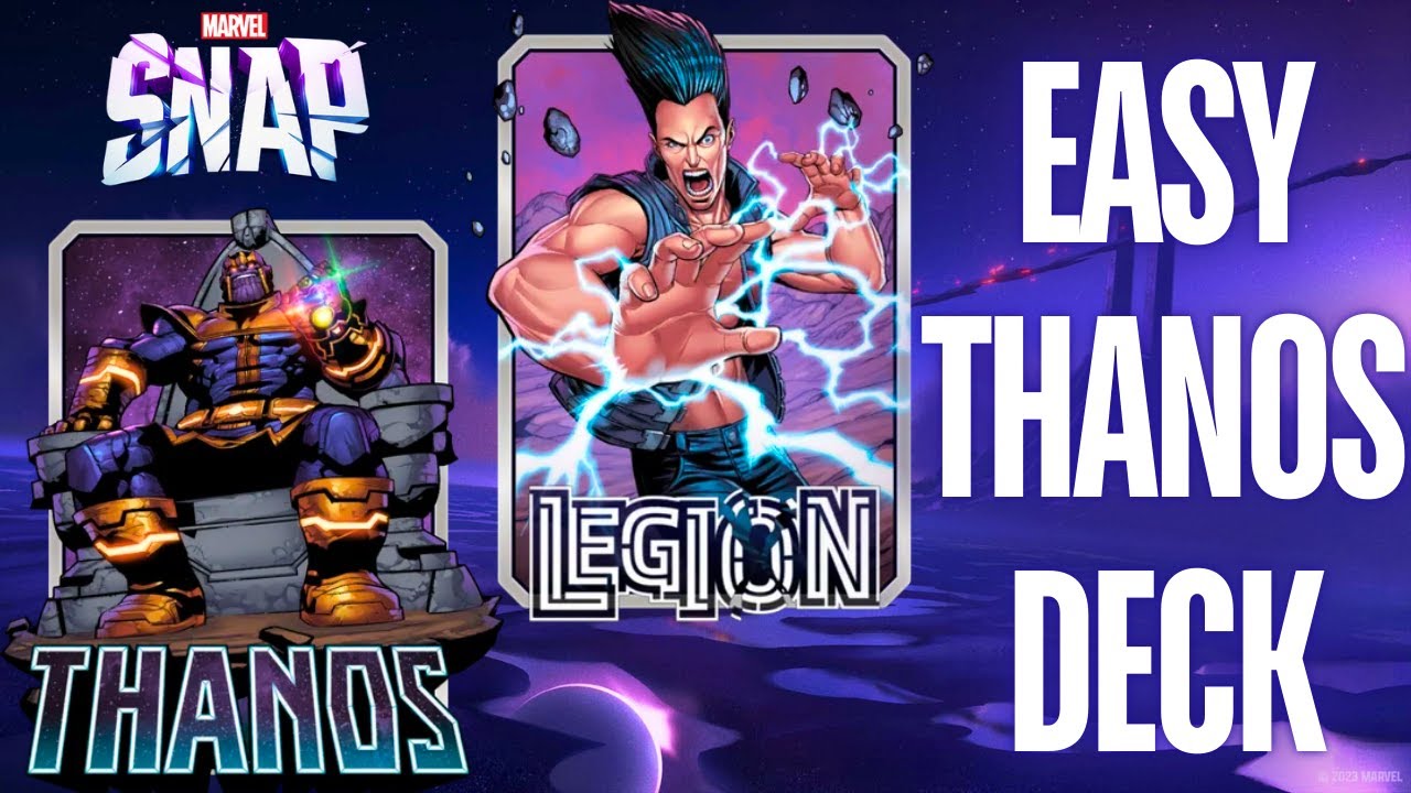 Versatile Legion Thanos Deck in Marvel Snap - YouTube
