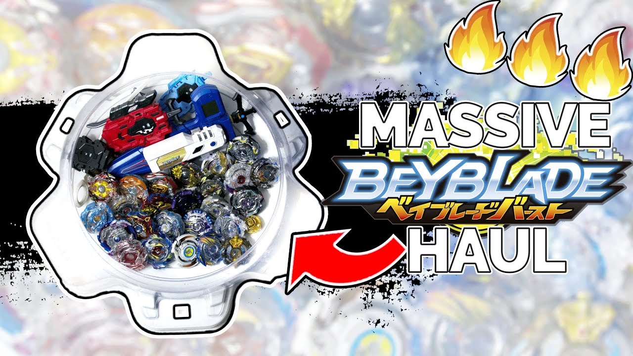 MASSIVE ESSENTIAL Beyblade Burst Haul Unboxing! - TONS of Dual & God ...