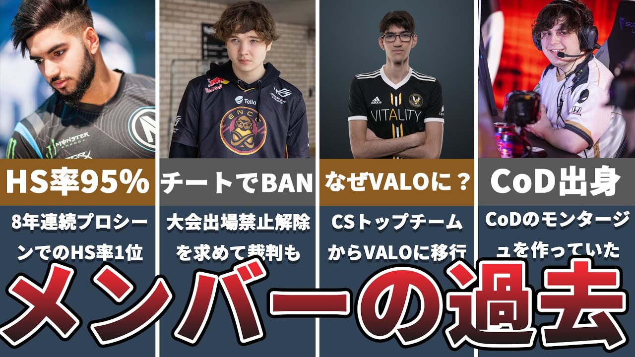 【ゆっくり解説】ScreaM率いるTeam Liquidのメンバーの知られざる経歴とは？CS:GO時代から解説。【VALORANT ...