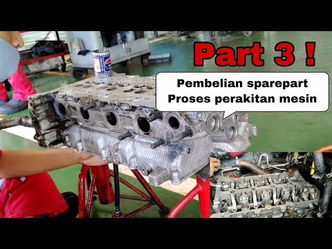 (Part 3) Ganti injector dan turun mesin all new pajero 4n15 [proses ...
