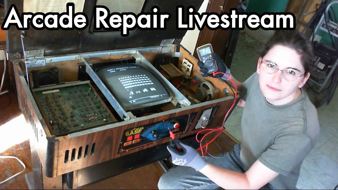 Arcade Repair 01: 1980 Atari Missile Command Cocktail Cabinet ...