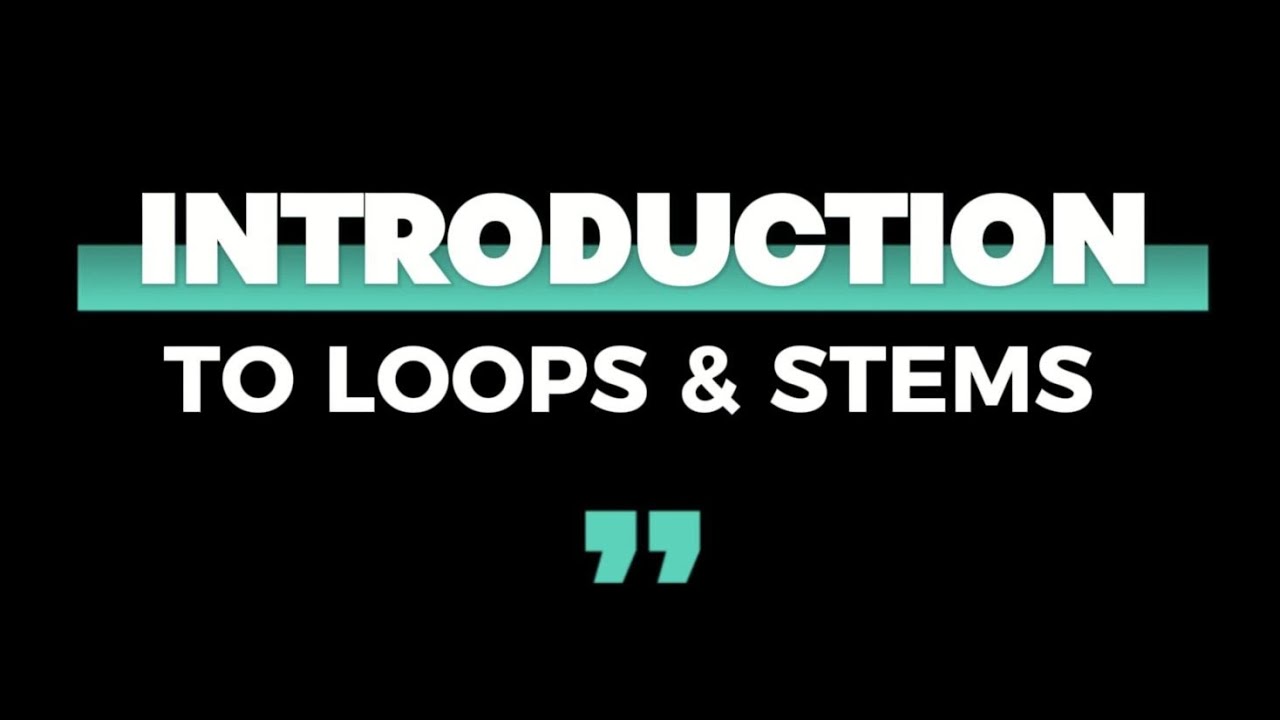INTRODUCTION TO LOOPS AND STEMS - Krebz Junior (TUTORIAL VIDEO) 🥁☘️ ...