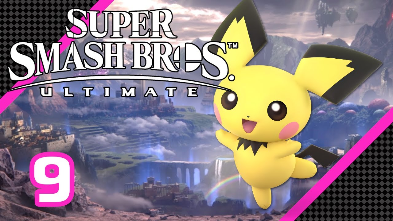 Super Smash Bros. Ultimate - Pichu - Full Playthrough (9) - YouTube