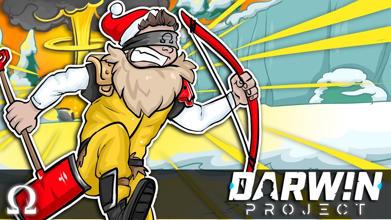 MAN VS NUKE, WINTER SURVIVAL ROYALE! | Darwin Project Multiplayer ...