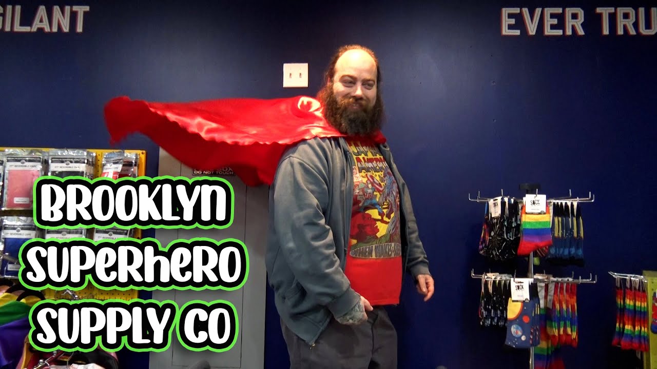 Brooklyn Superhero Supply Co & Captain America Statue - Brooklyn, New ...