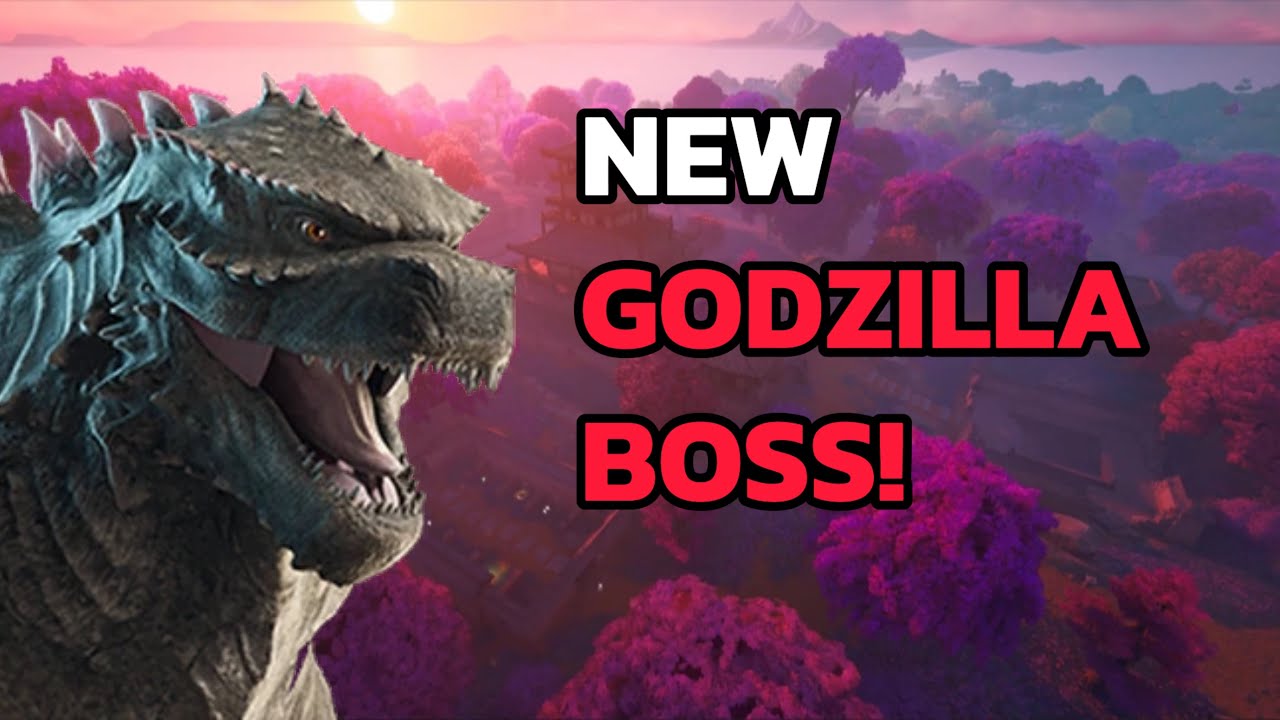 Fortnite Godzilla BOSS GAMEPLAY (Fortnite Chapter 6) - YouTube
